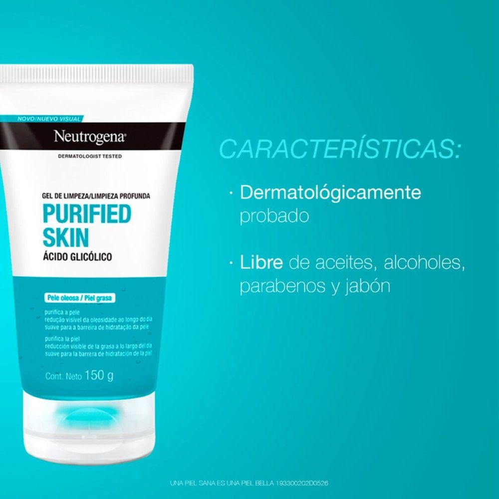Limpiador Facial NEUTROGENA Purified Skin 150 ML - kamill
